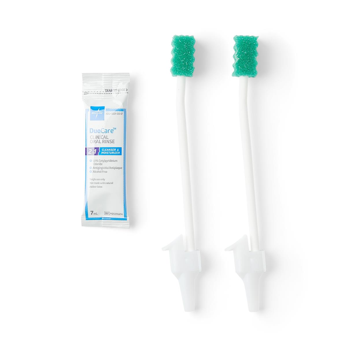 Sage Toothette Plus Swabs with Antiseptic Oral Rinse | Medline ...