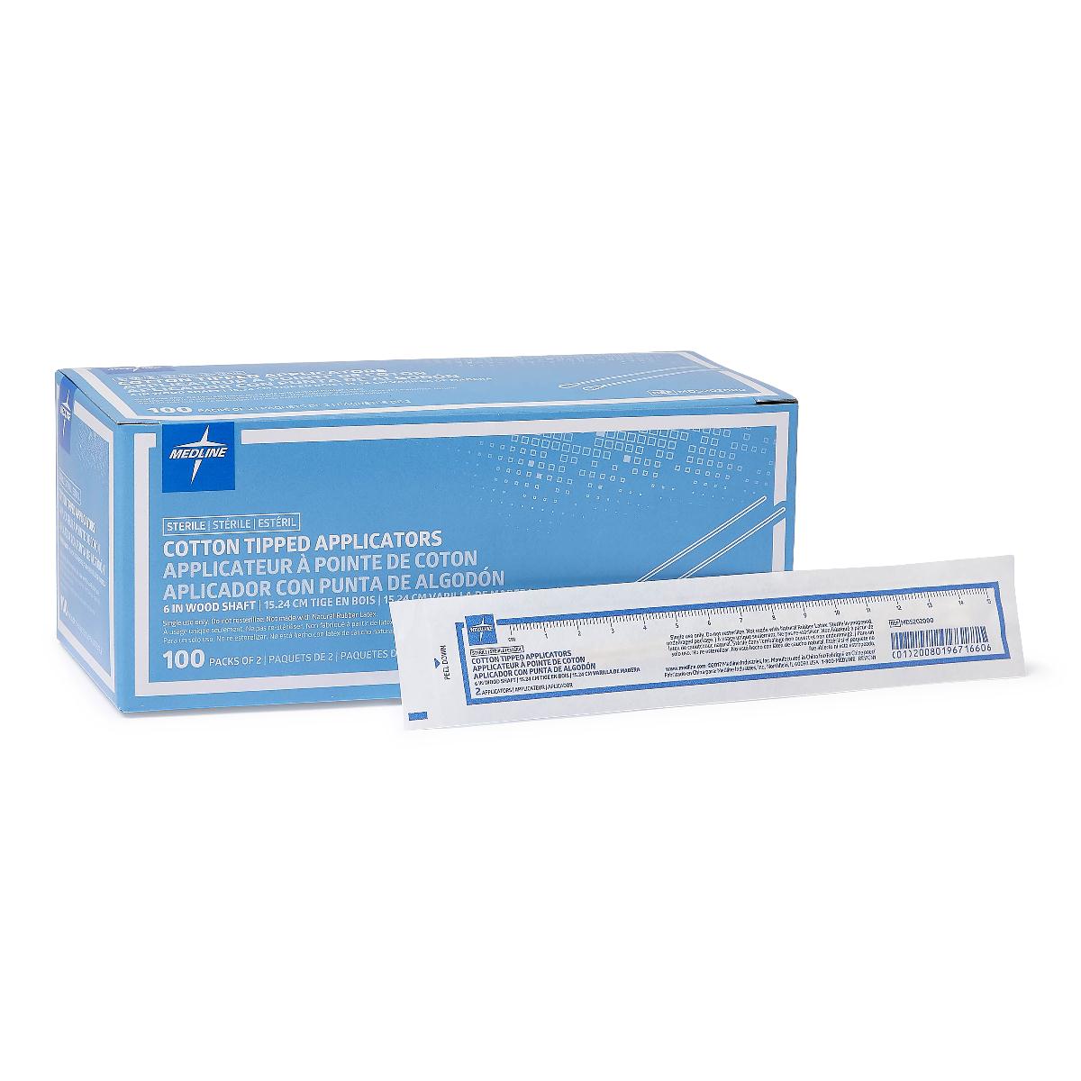 Sterile Cotton Tip Applicators | Medline Industries, Inc.