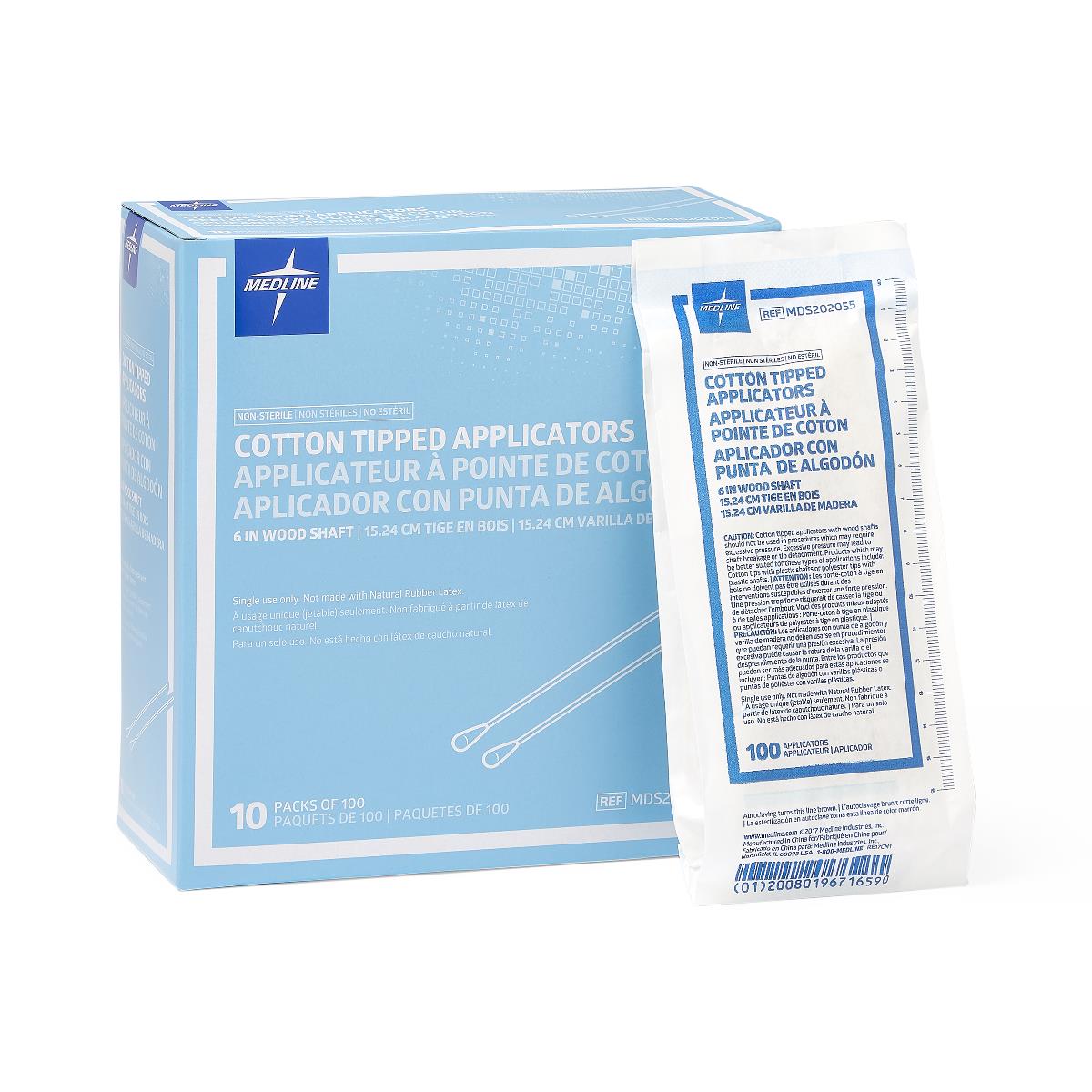 Pro Advantage Cotton-Tipped Applicators | Medline Industries, Inc.