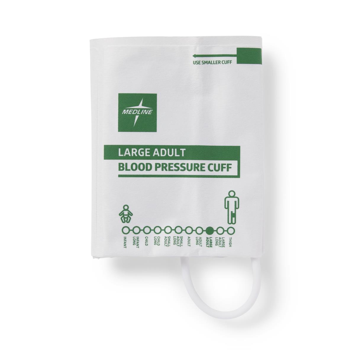 1-Tube Disposable Blood Pressure Cuffs | Medline Industries, Inc.