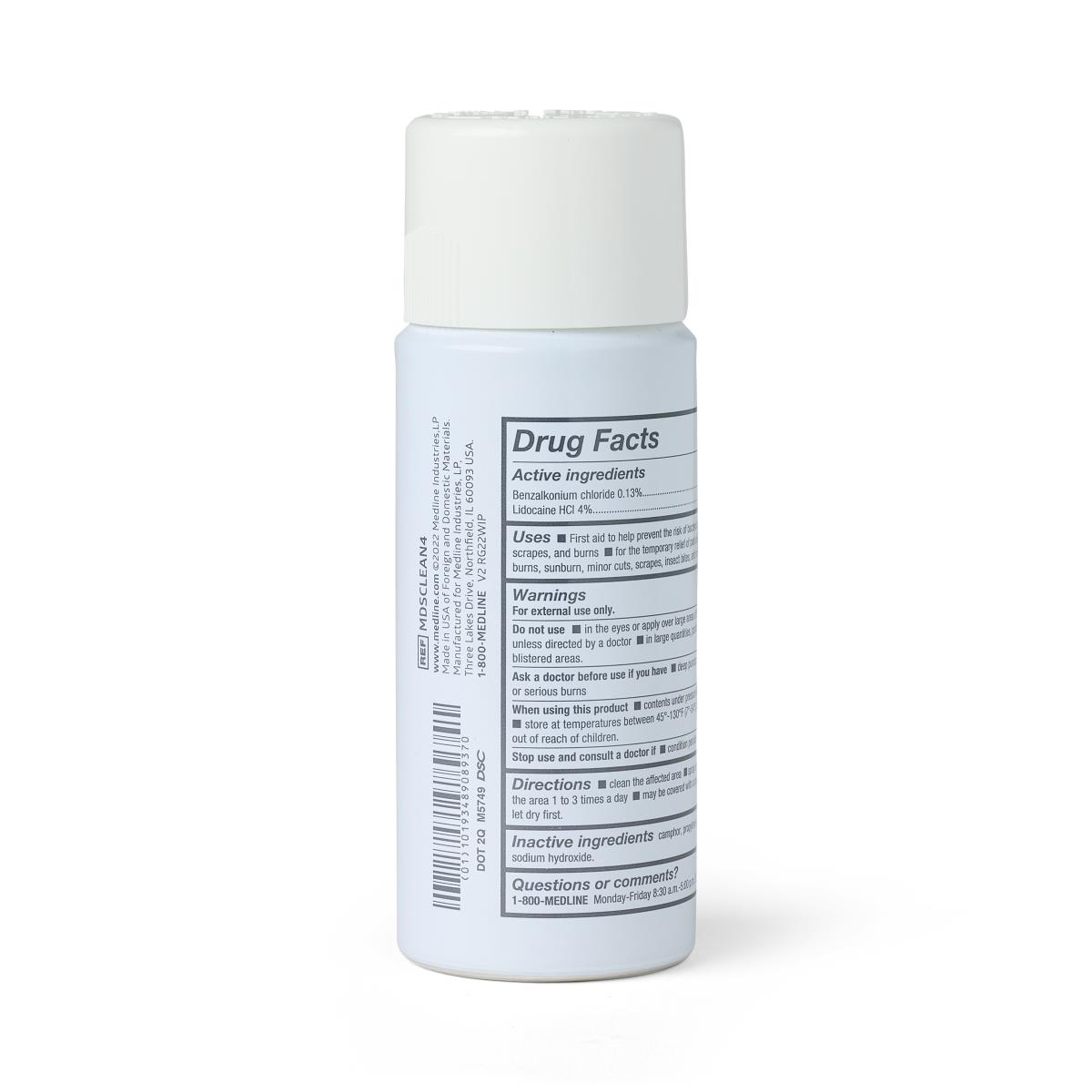 Medline No-Sting Antiseptic Cleansing Spray | Medline