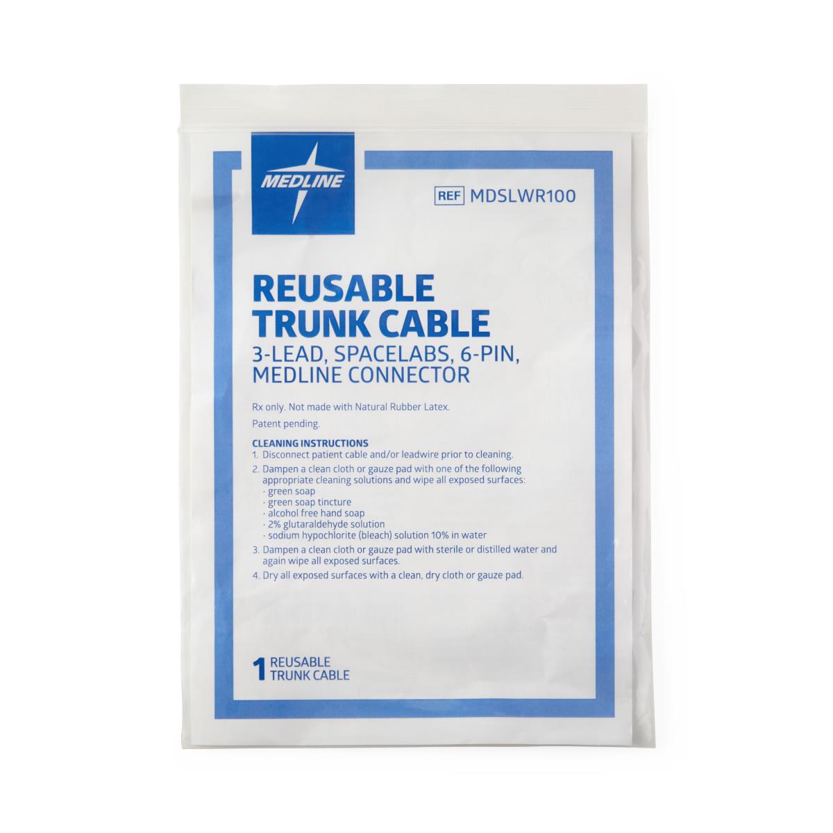 Medline Standardized Connection Reusable ECG Trunk Cables | Medline