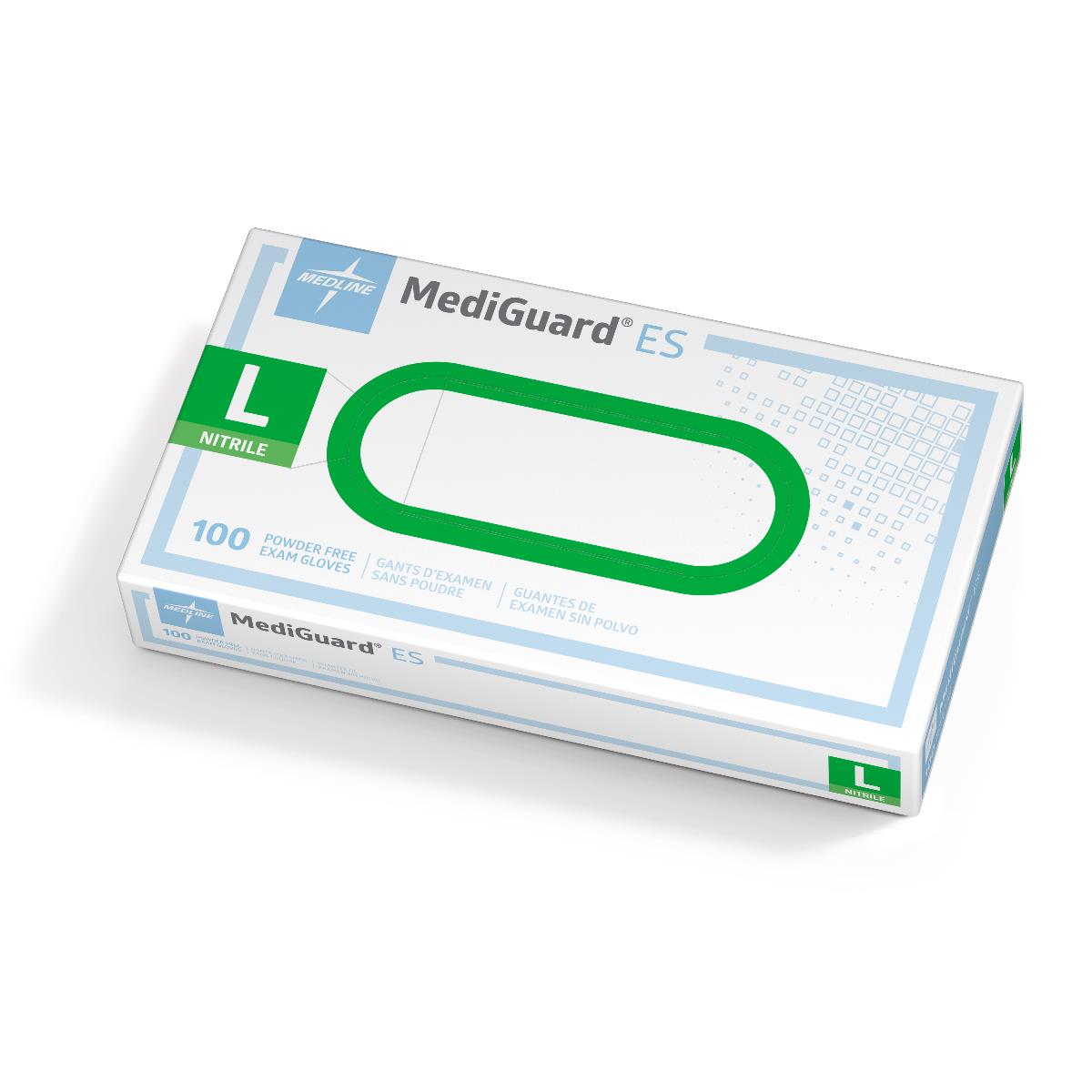MediGuard ES Powder-Free Nitrile Exam Gloves | Medline