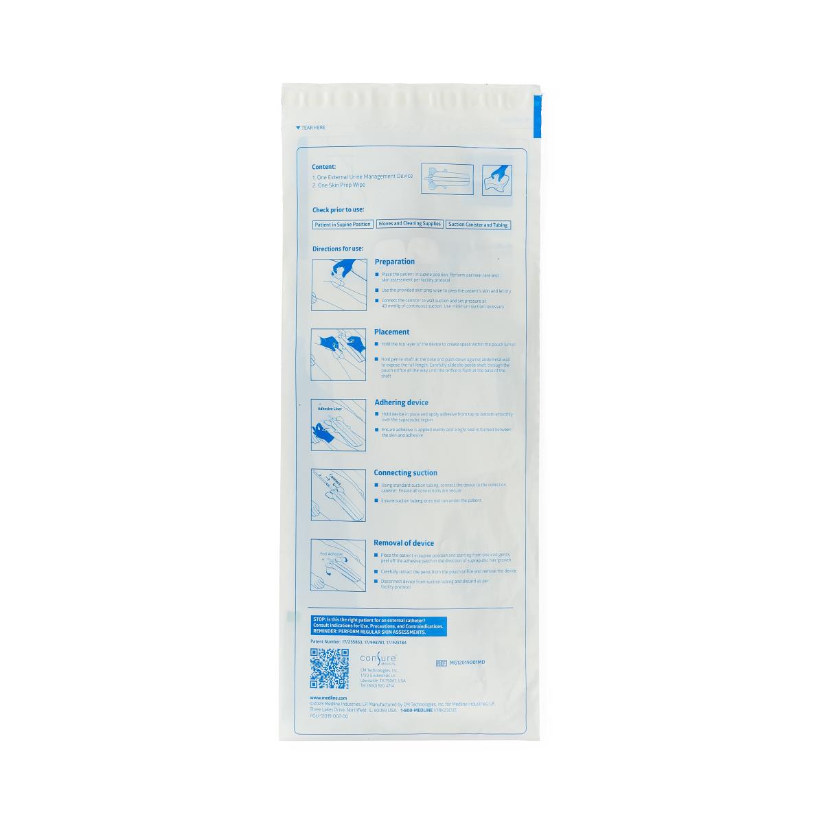 QiVi Male External Catheter Urine Management Device | Medline