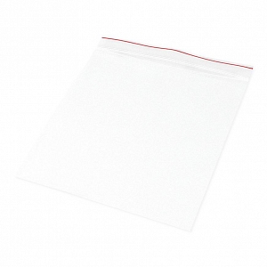 2 Mil Plain Premium Red Line Reclosable Zipper Bags | Medline