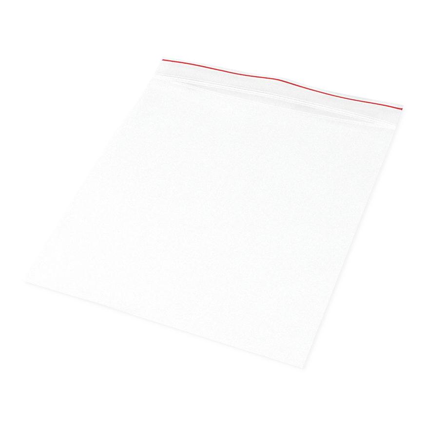 2 Mil Plain Premium Red Line Reclosable Zipper Bags | Medline
