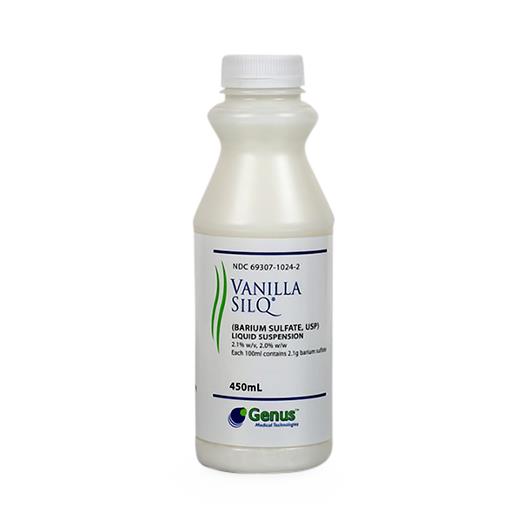 Vanilla Silq Barium Sulfate Liquid Suspensions | Medline