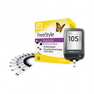 FreeStyle Insulinx Blood Glucose Test Strip | Medline