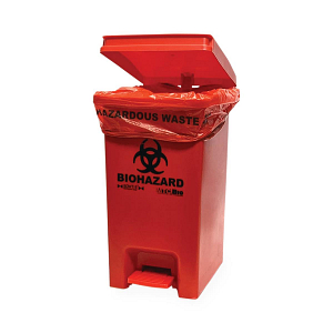 Marketlab Touchless Biohazard Waste Bins | Medline