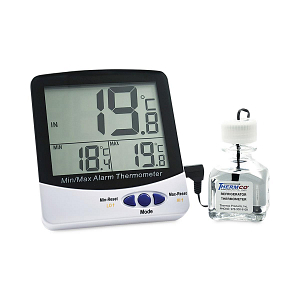 Large Triple Display Digital Thermometer | Medline