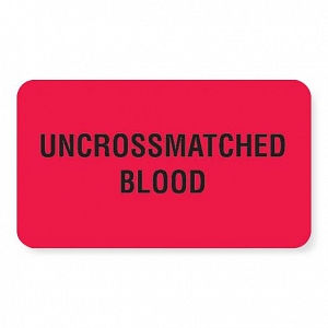 Blood Bank Labels | Medline