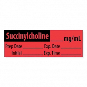 Muscle Relaxant Medication Pre-Cut Label | Medline Industries, Inc.