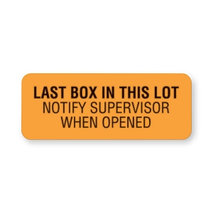 MarketLab Lot Signal Label | Medline Industries, Inc.