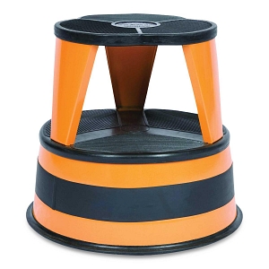 Navy Blue Rolling Step Stool | Medline Industries, Inc.