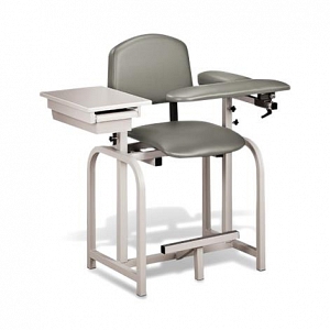 Lab X Extra-Tall Seat Height Draw Chair with Drawer | Medline ...