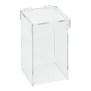 Large Acrylic Waste Container with Lid | Medline Industries, Inc.