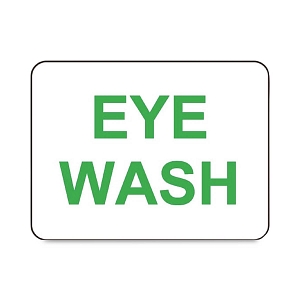 Marketlab Eye Wash Signs | Medline Industries, Inc.