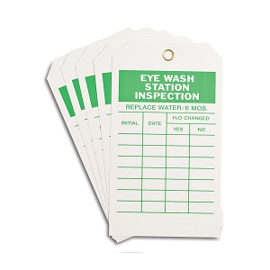 MarketLab Eyewash Inspection Tags | Medline Industries, Inc.