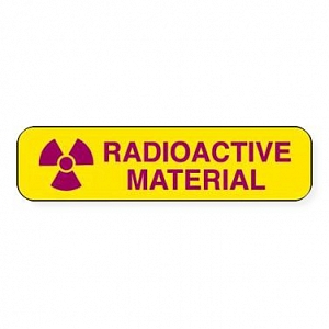Radioactive Warning Label | Medline Industries, Inc.