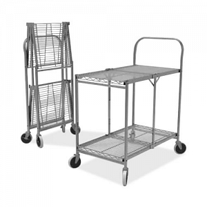 Two-Shelf Wire Utility Cart | Medline Industries, Inc.