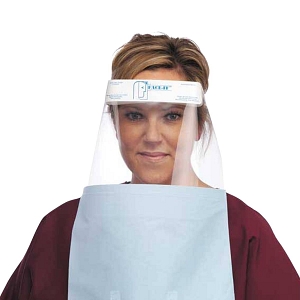 Face Shield with Drape | Medline Industries, Inc.