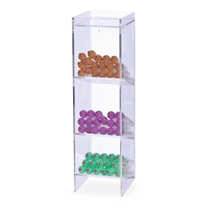 MarketLab Narrow Acrylic Tube Rack | Medline