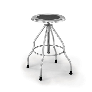 Marketlab Stainless Steel Stools with Rubber Tips | Medline Industries ...