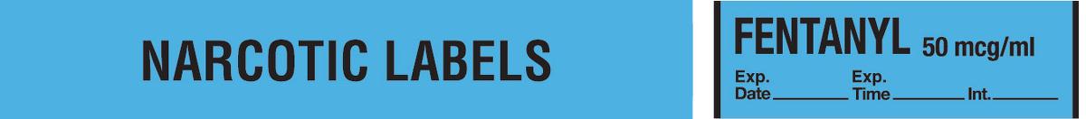 Narcotics Medication Label Tape | Medline