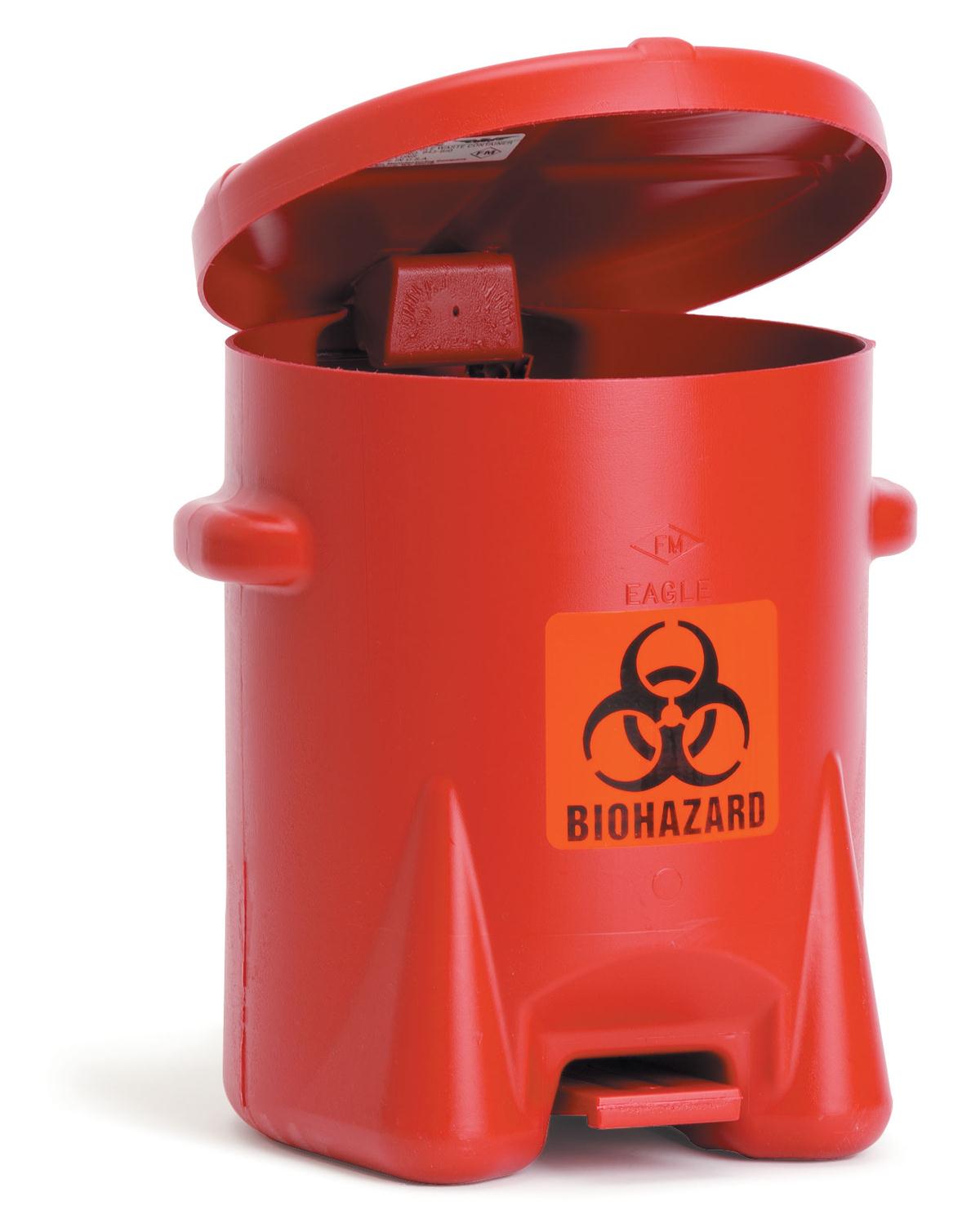 Polyethylene Biohazard Cans | Medline