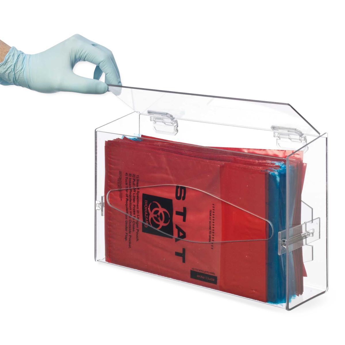 Spring-Loaded Specimen Bag Dispenser | Medline