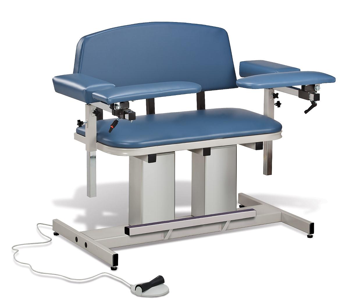 Bariatric Power Blood Draw Chair with Padded Armrest | Medline