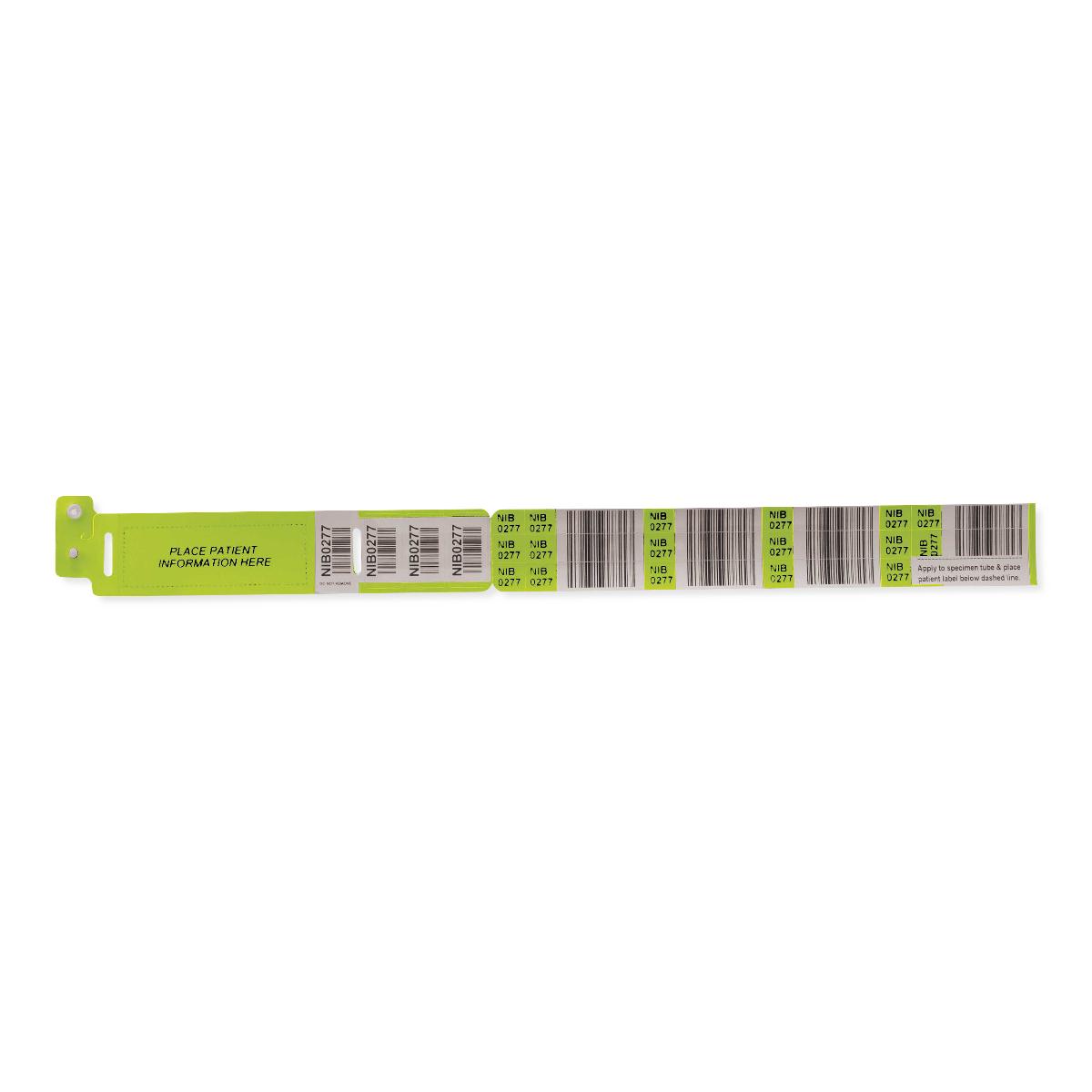 Alphanumeric Typenex Blood Band | Medline