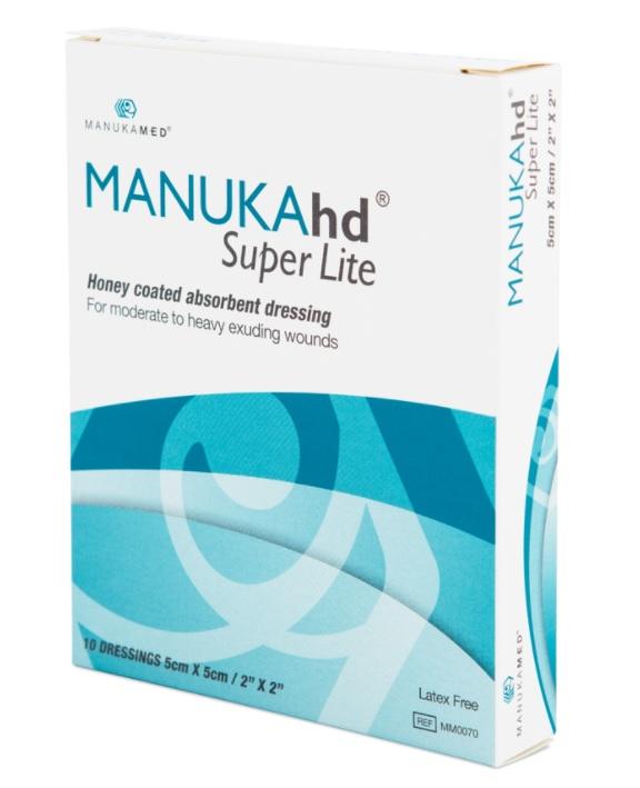 MANUKAhd SuperLite Absorbent Dressing | Medline