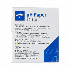 Medline S/R Wide-Range pH Papers with Dispenser | Medline