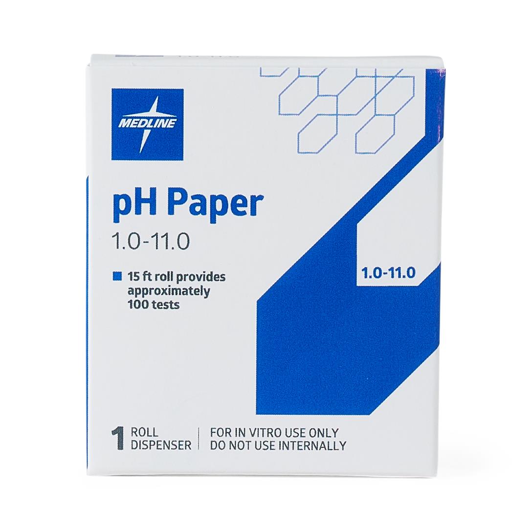 Medline S/R Wide-Range pH Papers with Dispenser | Medline