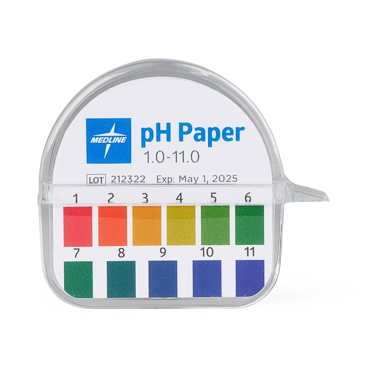 Medline S/R Wide-Range pH Papers with Dispenser | Medline