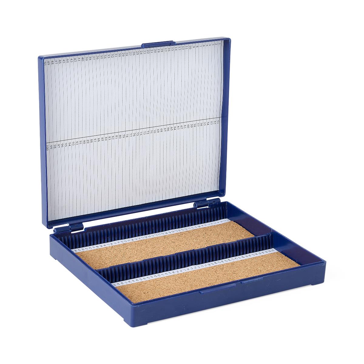 100-Place Microscope Slide Storage Box | Medline