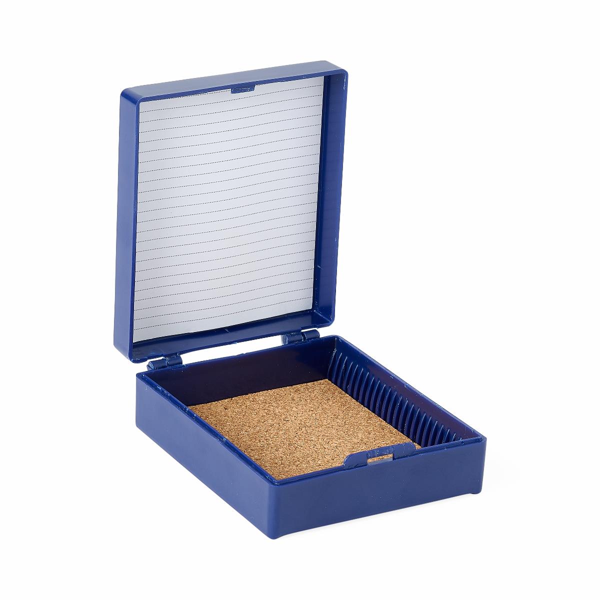 Medline 25-Place Microscope Slide Storage Box | Medline
