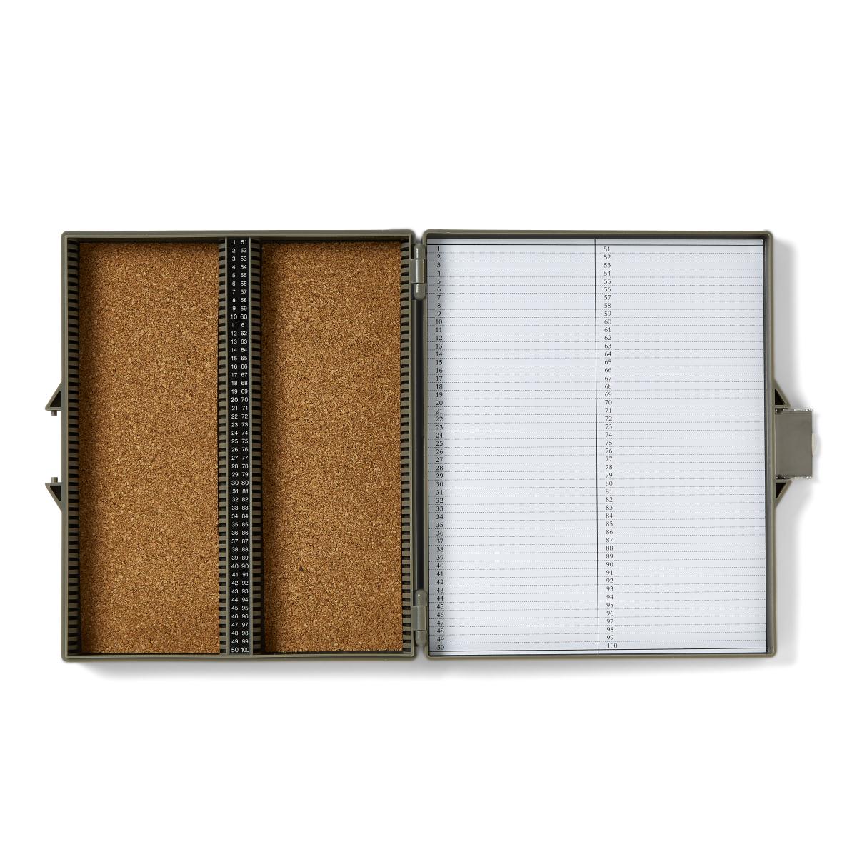 100-Count Microscope Slide Storage Box | Medline Industries, Inc.