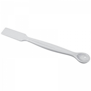 Glazed Porcelain Spatula with Sampling Spoon by Coorstek | Medline ...