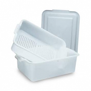 Mopec Instrument and Specimen Utility Bins with Strainer | Medline ...