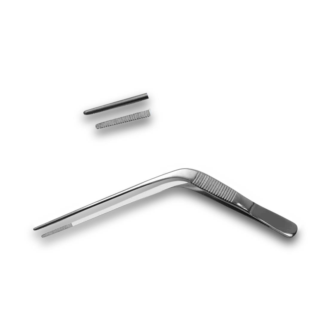 Angle-Tip Serrated Forceps | Medline