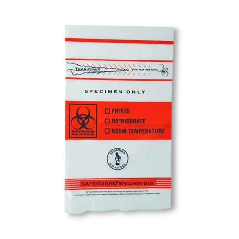 Mortech Biohazard Specimen Bags | Medline