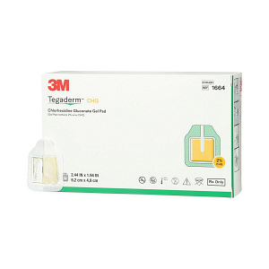 3M Tegaderm CHG Chlorhexidine Gluconate Gel Pad | Medline
