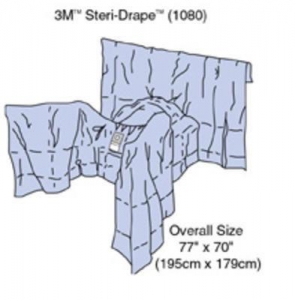 3M Gynecological 1080 Drapes with Pouch | Medline