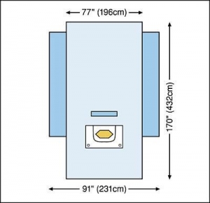 Steri-Drape Craniotomy Drapes with Ioban 2 Incise Pouch | Medline ...
