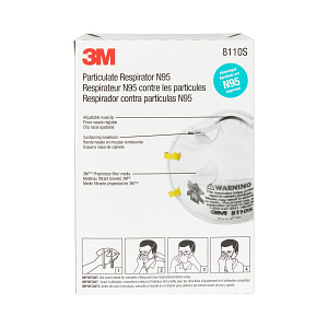 3M N95 Particulate Respirator Model 8110S | Medline