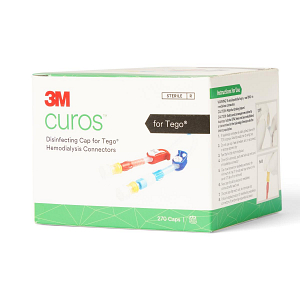 Curos Disinfecting Cap for Tego Hemodialysis Connectors | Medline
