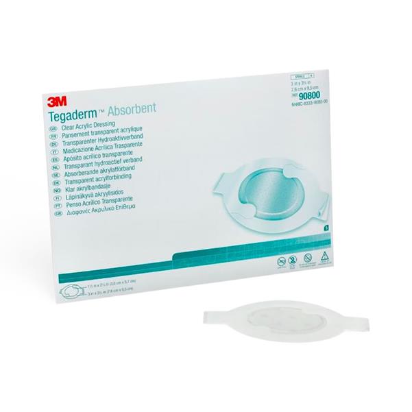 3M Tegaderm Absorbent Clear Acrylic Dressings | Medline