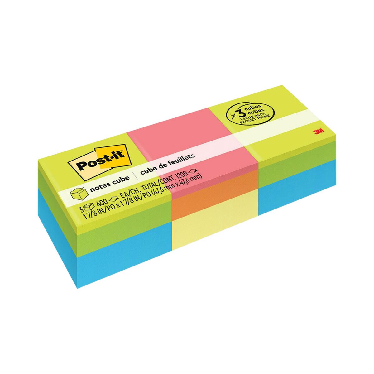 3M Post-It Note Memo Cubes | Medline